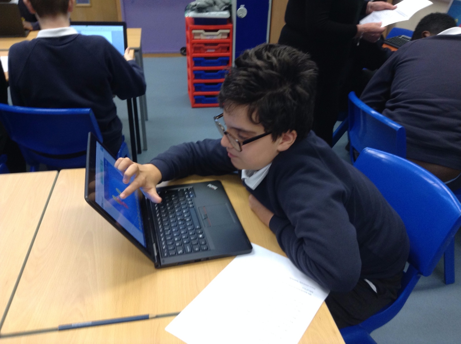 Durants School - Yellow Class using our Technology